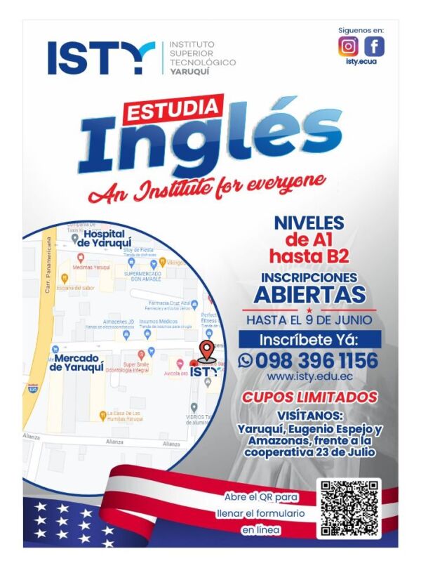 ISTY Instituto Superior Tecnológico Yaruquí, Quito - Ecuador